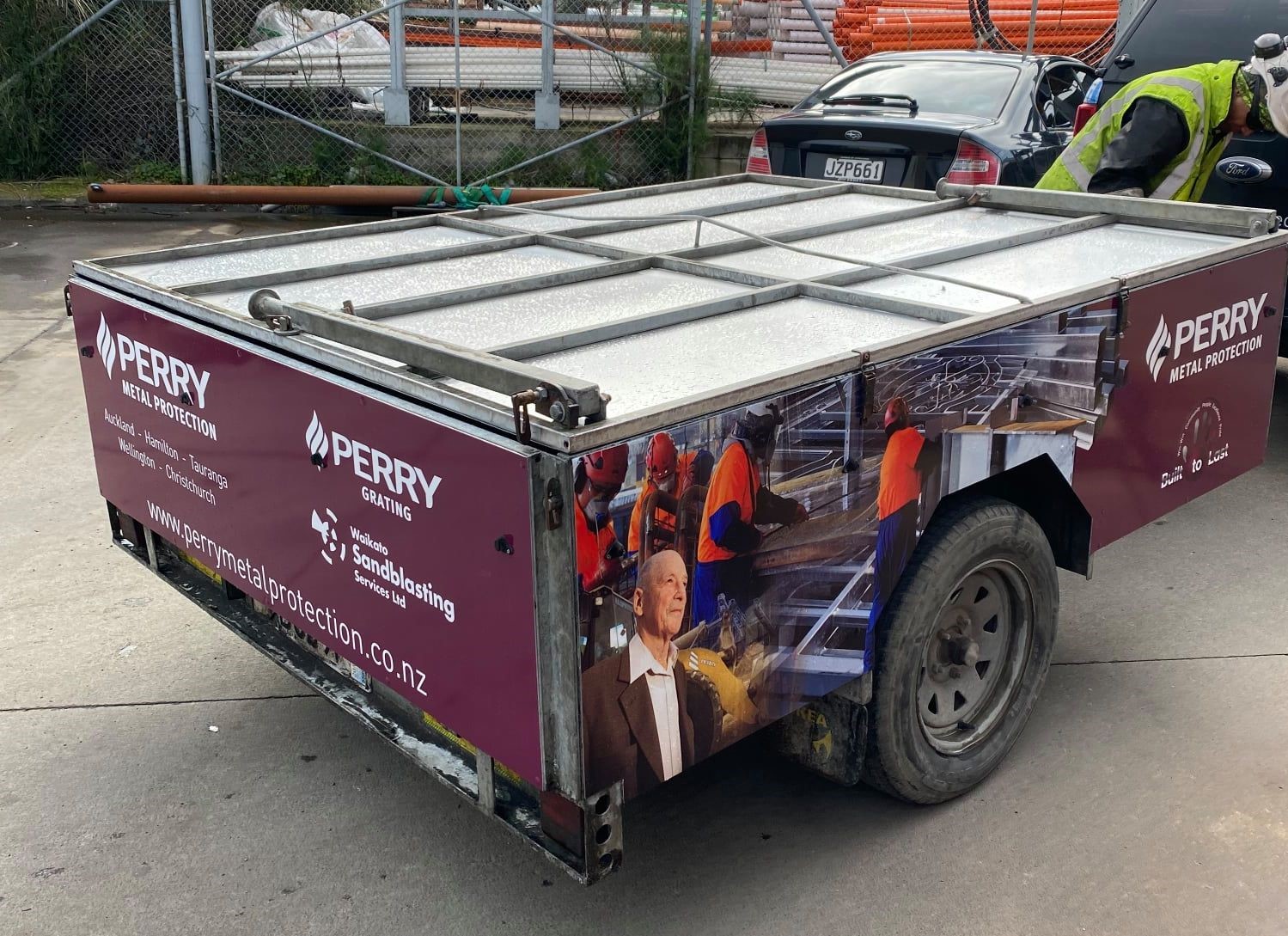 Perry Metal Protection Brands Their Vehicle Fleet - The Perry Group